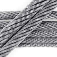 China 7x19 Galvanized Wire Rope Torsional Resistant  3mm-12mm For Lifting Engineering for sale