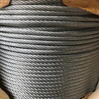 China 6*36WS+IWRC Galvanized Steel Wire Rope 6x36 10mm 12mm 14mm Wire Rope For Lifting for sale