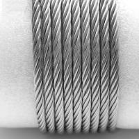 China 7x19 Galvanized Wire Rope Torsional Resistant  3mm-12mm For Lifting Engineering for sale