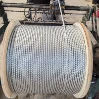 China 7x19 Galvanized Steel Wire Rope 3.0mm-12.0mm 6*19 8mm 10mm For Cranes for sale