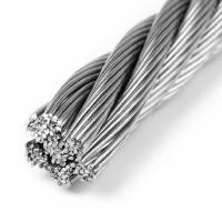 China 7x19 Galvanized Wire Rope Torsional Resistant  3mm-12mm For Lifting Engineering for sale