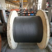 China Elevator Wire Rope 8x19S Wear Resistant 6-22mm Steel Wire Rope Lightweight for sale