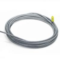 China 19x7 Galvanized Steel Wire Rope 4.0mm-18.0mm Anti Rotation Tensile Strength Steel Cable for sale