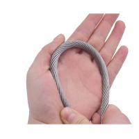China 19x7 Galvanized Steel Wire Rope 4.0mm-18.0mm Anti Rotation Tensile Strength Steel Cable for sale