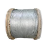 China 1x19 Galvanized Steel Strand 4mm 5mm 12mm 13mm 15mm 17mm for Farm Cherry Plant for sale