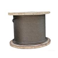 China Bright Steel Wire Rope 8x19S+FC Lifting Wire Rope Slings 8mm 10mm 12mm 13mm For Elevator for sale