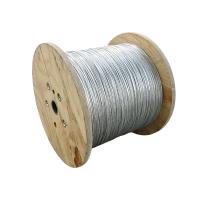 China 7x0.33 Galvanized Steel Strand 1.0mm 1.35mm For Telecommunications for sale