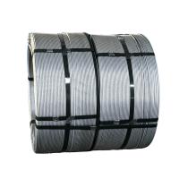 China 8.0mm 10.0mm 12.0mm Galvanized Steel Guy Wire 1*7 7 Wires Steel Wire Strand for sale