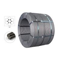 China ASTM A416 Grade 270 Prestressed Concrete Steel Strand 9.53mm 12.7mm 15.2mm for sale
