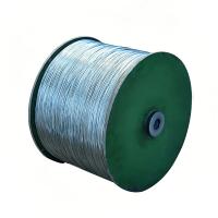 China 1*7 Steel Wire Rope Galvanized Steel Cable 7 Wires 1.2mm 1.35mm 1.5mm Lifting Wire Rope for sale