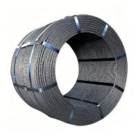 China Low Relaxation PC Steel Strand 15.2mm 1860MPa 7‑Wire Prestressed Steel Strand For Bridge Construction for sale
