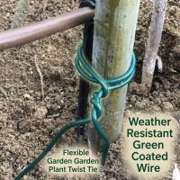 China PVC Coated Steel Garden Wire Rope 3mm 7x7 Strand for Climbing Plant Trellis Basket for sale
