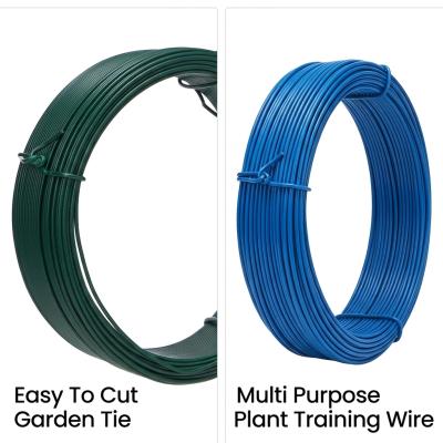 China Green PVC Coated Florist Wire 0.7mm 1.0mm 1.2mm Stem Wrap for Flower Bouquet for sale