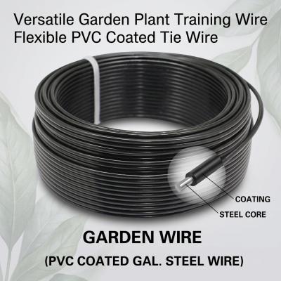 China Orange PVC Coated Galvanized Steel Wire Rope 7x19 6mm for Sports Net Court Boundary for sale
