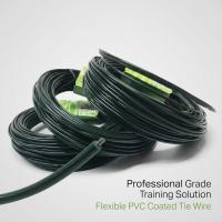 China Blue PVC Coated Galvanized Steel Wire Rope 7x19 5mm Dog Tie Out Cable for Pet Run for sale