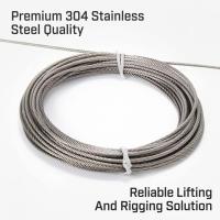 China 6x19 FC Stainless Steel Wire Rope 6-16mm 1570MPa Elevator Traction for Hoist Machinery for sale