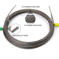 China 6x37 304 Stainless Steel Wire Rope 10-24mm Heavy Duty Lifting Sling for Crane Hoisting for sale