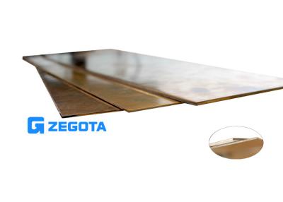 China Ultra Thin Copper Clad Steel Sheet Multi Layer Good Surface Roughness for sale