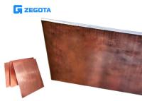 China 0.01-4.0mm Thickness Copper Clad Aluminum Sheet 260-320MPa Tensile Strength for sale