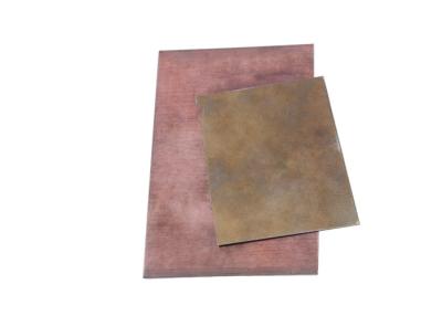 China Perfect Surface Copper Clad Aluminum Sheet High Thermal Conductivity for sale