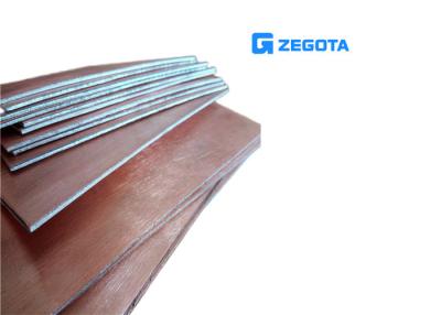 China High Performance Copper Clad Aluminum Plate Good Surface Roughness for sale