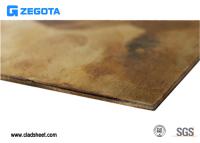 China 0.80-2.70mm Thickness Cold Rolled Copper Clad Steel Sheet , Copper Plating Steel for sale