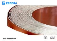 China High Elongation Hot Rolled 2- Layer Copper Clad Sheet For Military Project for sale