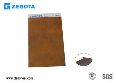 China Multipurpose Copper Clad Steel Sheet For Electronic Connector for sale