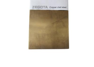 China 5m Length Anti Fingerprint Copper Clad Steel Sheet for sale