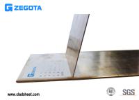 China Mill Polished 1.2mm 150mm Copper Clad Steel Sheet for sale