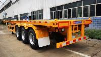 China 40ft Skeletal Container Chassis Semi Trailers 40 Tons Payload 2.5m Width for sale