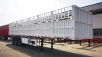 China Versatile 60T Side Wall Cargo Trailer For Bulk Cargo Transportation for sale