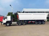 China 35M3 Tipper Trailer Max Payload 30 40 50 Ton 60t 80 Tons Mining Ore Construciton Materials Bauxite Manganese Ore Sand Stones for sale