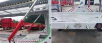 China 8 Units 2 Axle Car Carrier Trailer To Transport Private Car for sale