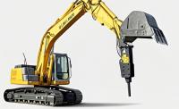 China High Output excavator crushing bucket Crushed Stone Bucket for sale