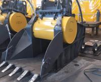 China High Output excavator crushing bucket Crushed Stone Bucket for sale