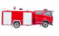 China Dongfeng Yunnei 170HP Water Tank Fire Truck Double row Cab Welded Frame National Ⅵ for sale