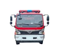 China Dongfeng Yunnei 170HP Water Tank Fire Truck Double row Cab Welded Frame National Ⅵ for sale
