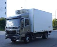 China Sinotruk HOWO 4.2-meter Pure Electric Refrigerated Truck with 140kW Permanent Magnet Motor and Integrated 2-Speed e-Axle for sale
