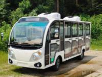 China 14-seater Electric Tour Car with 72V AC System 7.5KW AC Motor and 155R13 Tires for Sightseeing for sale