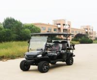 China 4+2 Seats Golf Cart with 60V Lithium Battery and 80-100km Range Electric Tour Car for sale