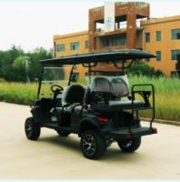 China 4+2 Seats Golf Cart with 60V Lithium Battery and 80-100km Range Electric Tour Car for sale