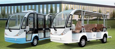 China 4-8 Seater Electric Sightseeing Vehicle with 72V 4-7.5KW AC DPD Motor and 30KM/h Max Speed for sale