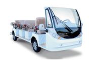 China 4-8 Seater Electric Sightseeing Vehicle with 72V 4-7.5KW AC DPD Motor and 30KM/h Max Speed for sale