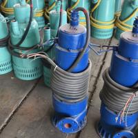 China 7.5kw 5.5hp 145m³/H 10m Submersible Slurry Pump Explosion Proof Low Head For Sewage Water for sale