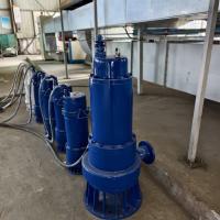 China 75kw 800m³/H Flow 20m Wq Submersible Sewage Pump Discharge Agricultural Submersible Water Pump for sale
