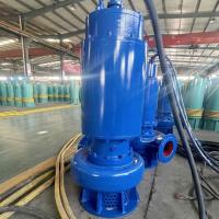 China WQB 132kw High  Power Industrial Explosion Proof Submersible Pumps Ultra Large Flow For Gas And Petrochemical Sewage Disposal for sale