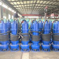 China WQB 200kw Industrial Submersible Effluent Sewage Pump Explosion Proof  Gas Petrochemical Sewage Submersible Pump for sale