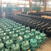 China Light Weight Industrial Submersible Pneumatic Pump 20 M³/H Rated Flow for sale