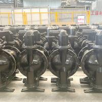 China BQG Pneumatic Double Diaphragm Pump 500L/Min 0.2Mpa 3 Inch Air Diaphragm Pump for sale